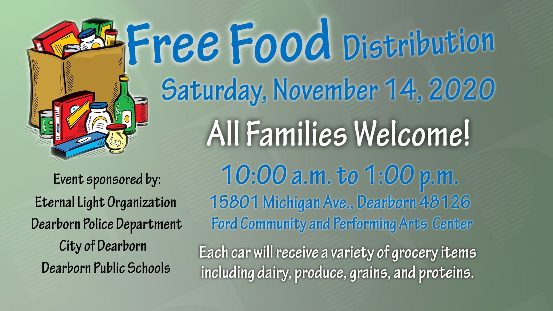 Food Distribution – Edsel Ford High School